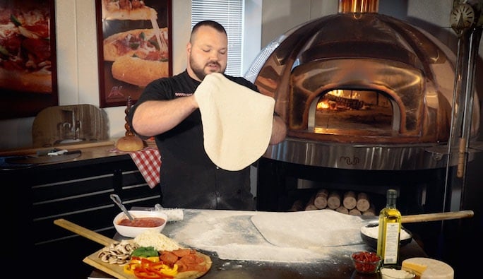 Hand Stretching Pizza Dough: 8 No-Fail Steps [VIDEO]